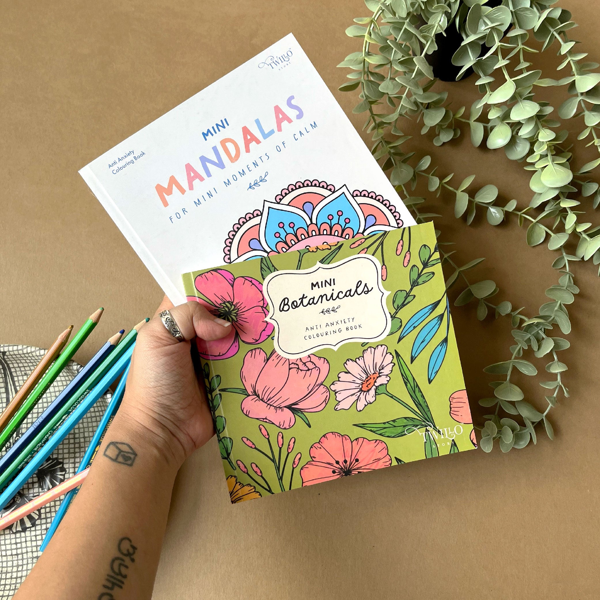 Mini Colouring Book Set of 2 – Twillostory