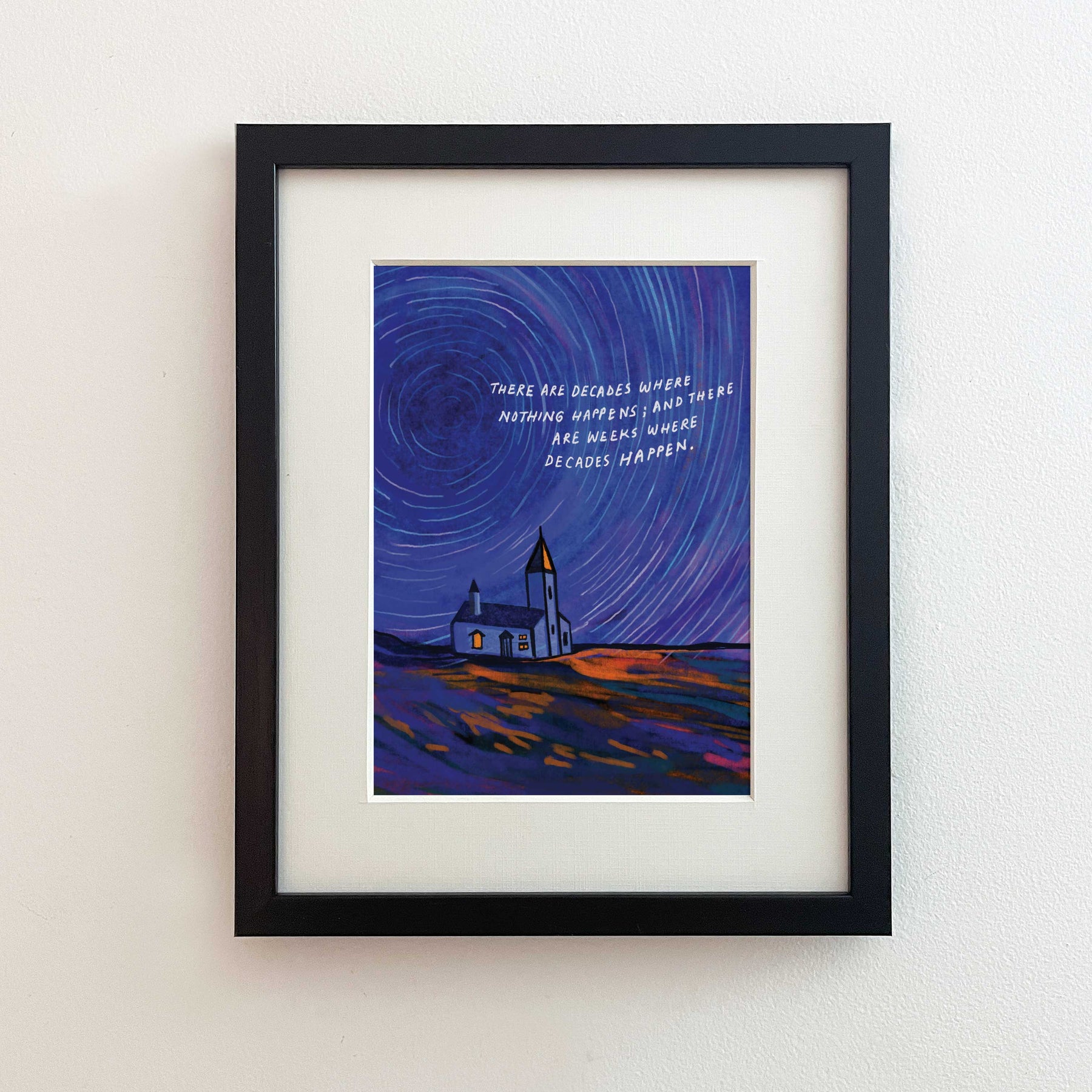 Wall Art | Decades Happen | Art Print Frames | Twillo Story – Twillostory